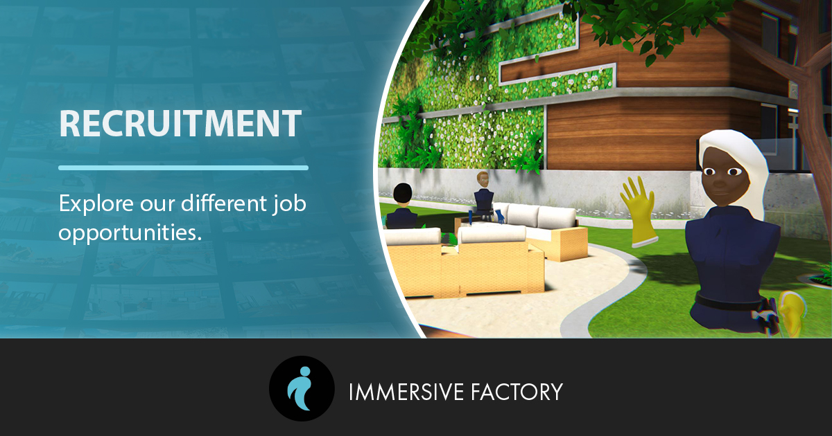Current job offer and recruitment at IMMERSIVE FACTORY